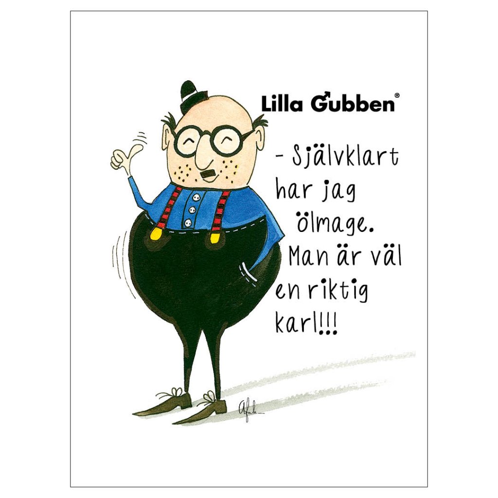 Lilla gubben - Ölmage - Happymug.se